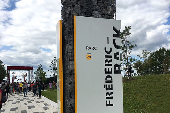 quand la signalétique d’un parc contribue à illustrer la volonté ...